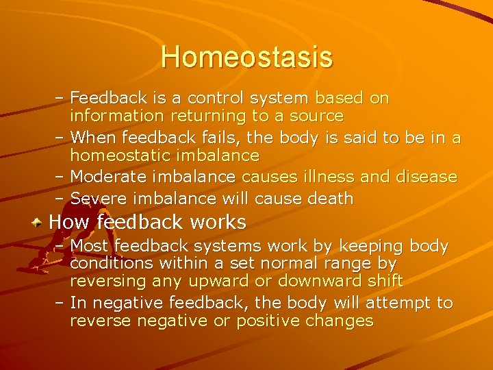 Basic Anatomy Homeostasis and Disease Human AnatomyUnit IPart