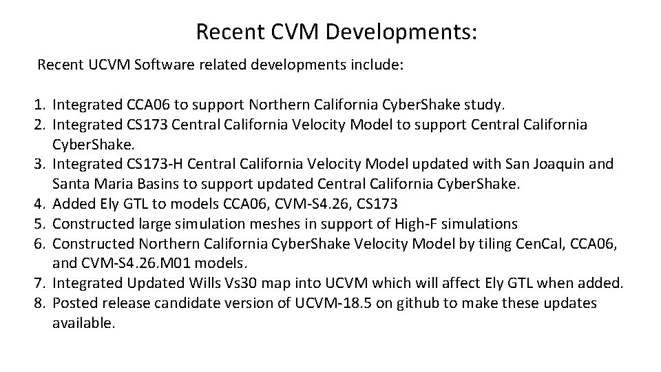 Overview of the SCEC Unified Community Velocity Model