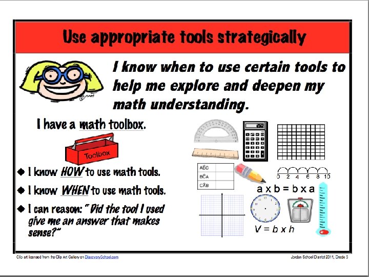 COMMON CORE Standards for Mathematical Practice Michelle White