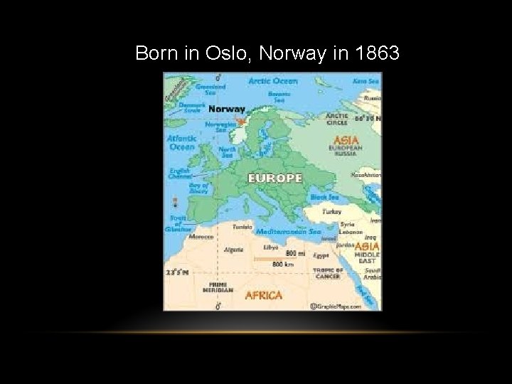 EDVARD MUNCH 1863 1944 Born in Oslo Norway