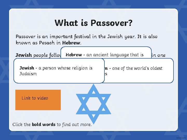 L O To understand how religious believers celebrate