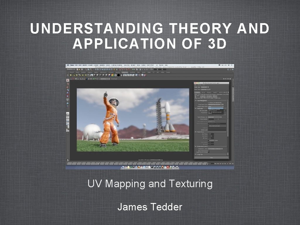 UNDERSTANDING THEORY AND APPLICATION OF 3 D UV