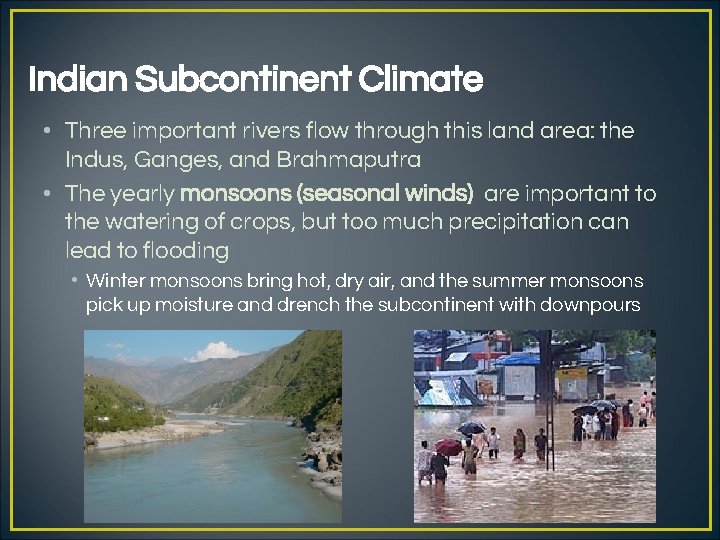 Ancient India Indian Subcontinent The Indus Valley is