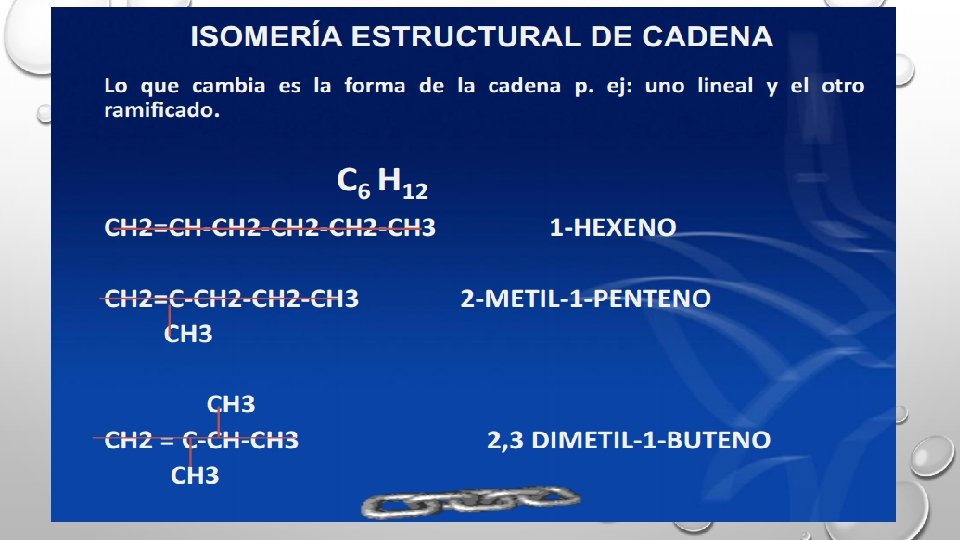 FORMAS DE REPRESENTAR UNA CADENA Formula estructural formula