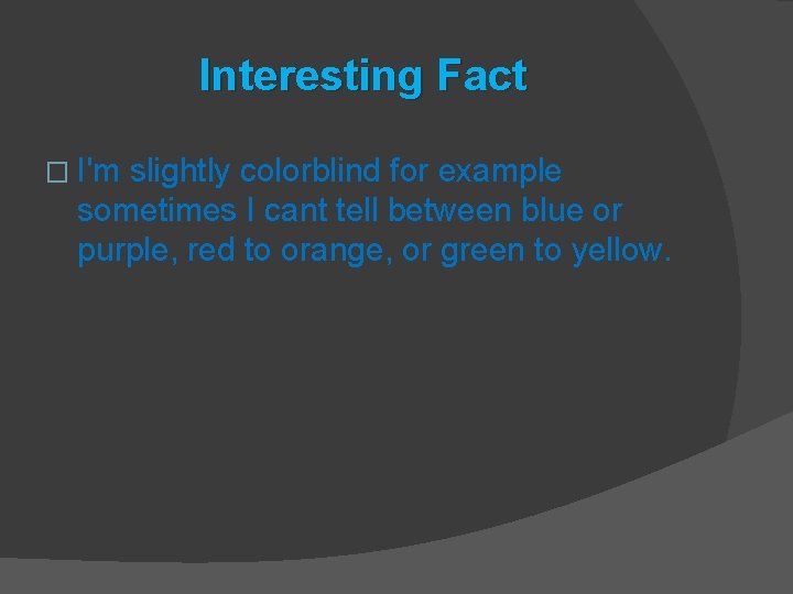 Ricardo Gonzalez ALL ABOUT ME Grade and Likes