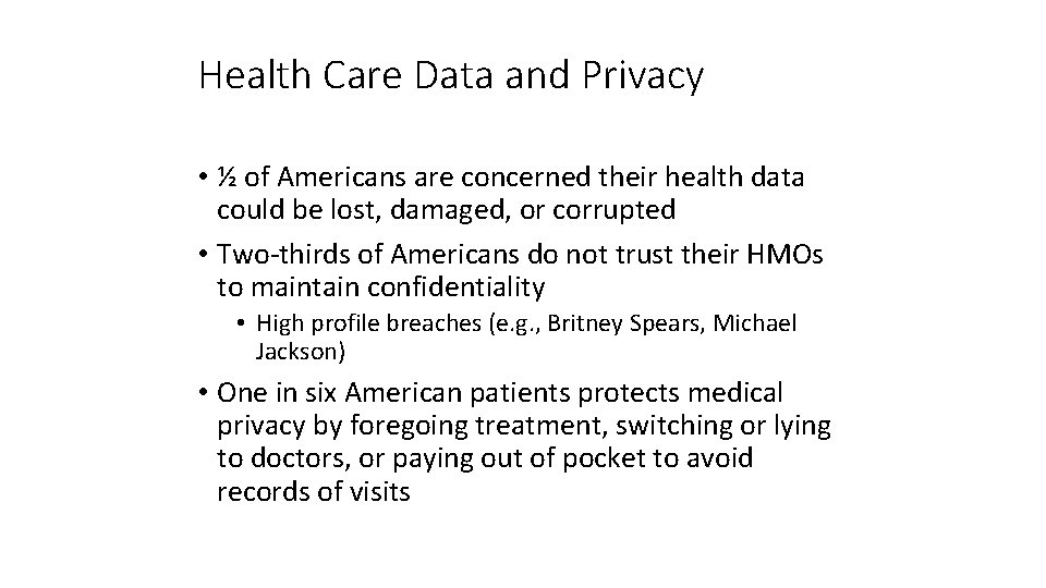 You are Being Watched Privacy in the United
