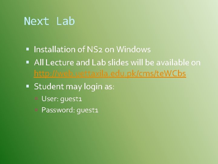 Wireless Communication LAB 1 Background of Wireless Communication