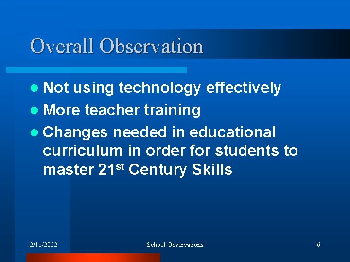 Graduate Project EDTC 5301 Dr Berning Tina Walker