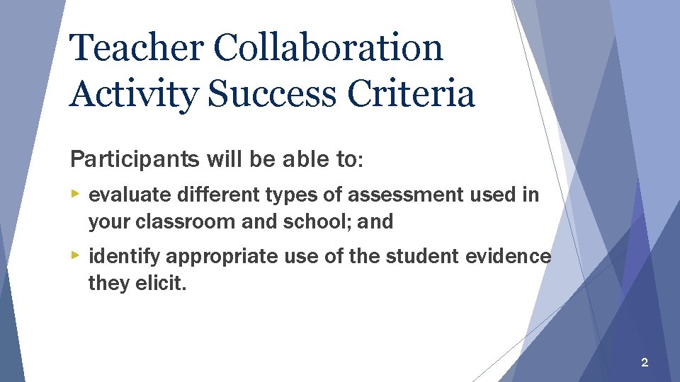 Teacher Collaboration Activity Module 1 Comprehensive Balanced Systems