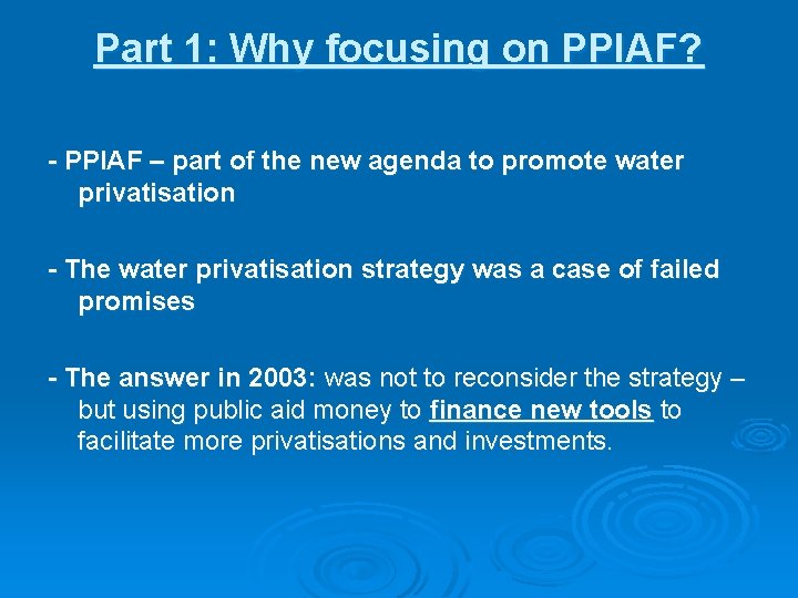 Multidonor funding mechanisms the example of PublicPrivate Infrastructure
