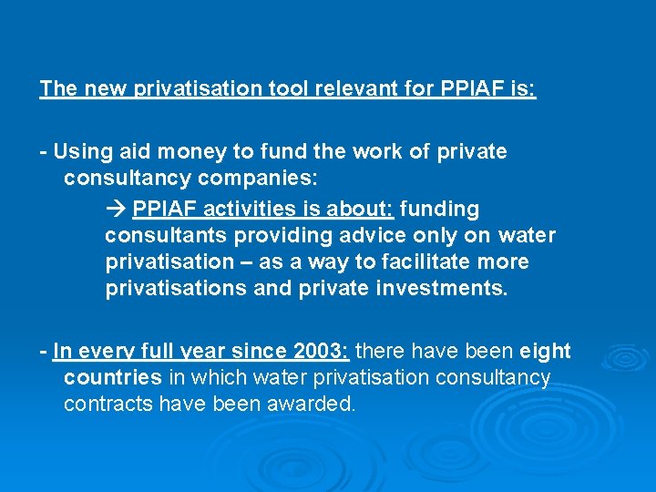Multidonor funding mechanisms the example of PublicPrivate Infrastructure