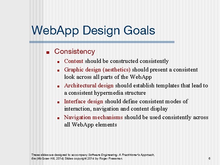 Chapter 17 Web App Design Slide Set to