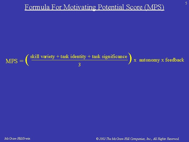 1 Chapter Fifteen Managing Performance through Job Design