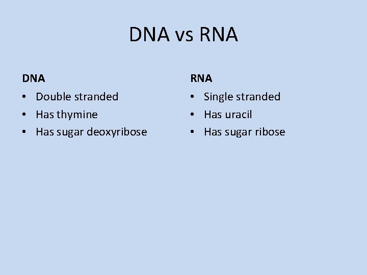 Chapter 8 Review Central Dogma of molecular biology