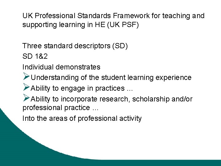 Credit bearing CPD An Academy Perspective Helen Thomas