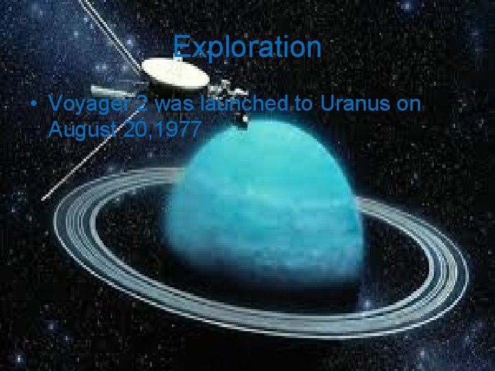 Uranus Lorraine Pea History William Herschel discovered Uranus