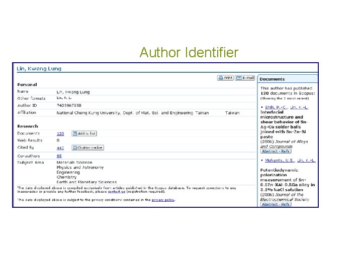 SCOPUS Its not about searching Its about finding