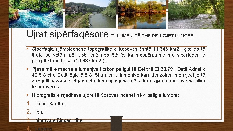 T Resurset ujore siprfaqsore dhe nntoksore Njsia Ujrat