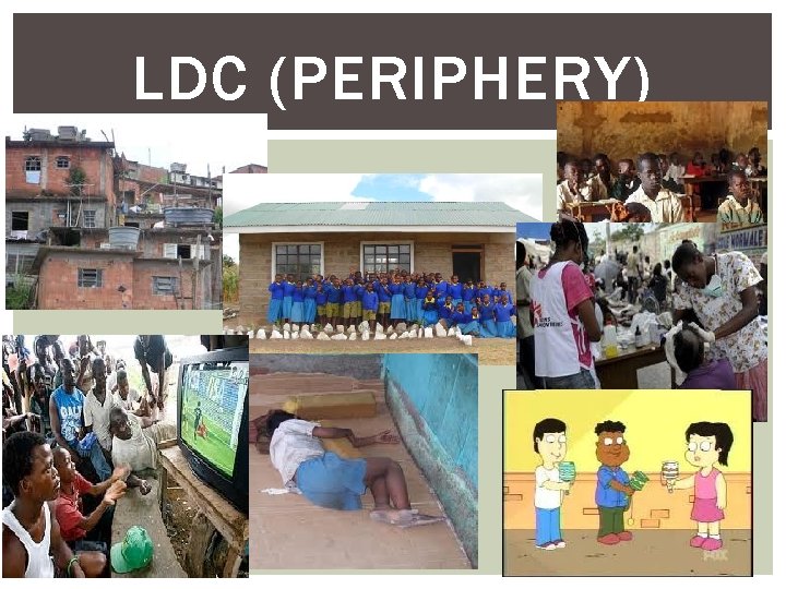 MDC LDC HDI More Developed Countries Less Developed