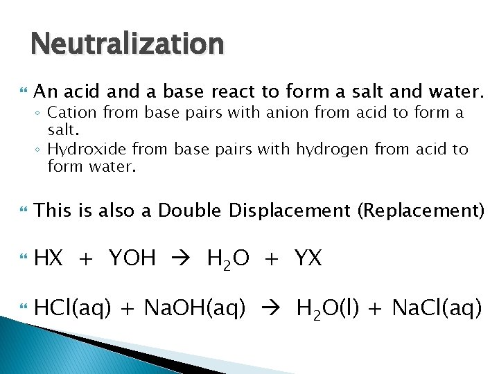 Types of Reactions 6 Types of Reactions Synthesis