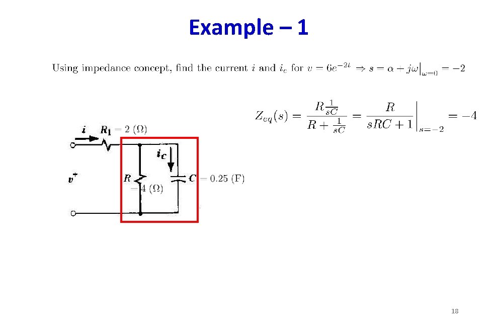 ELL 100 INTRODUCTION TO ELECTRICAL ENGG Lecture 9
