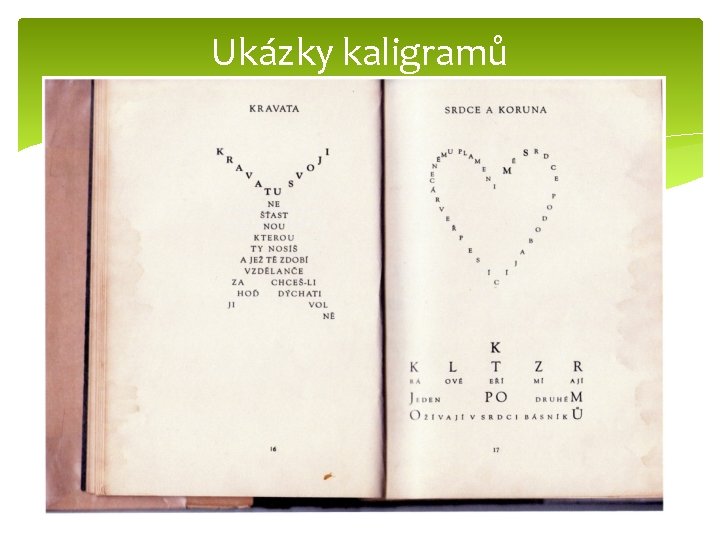 kaligramy aneb grafick bsn Nzev koly Zkladn kola