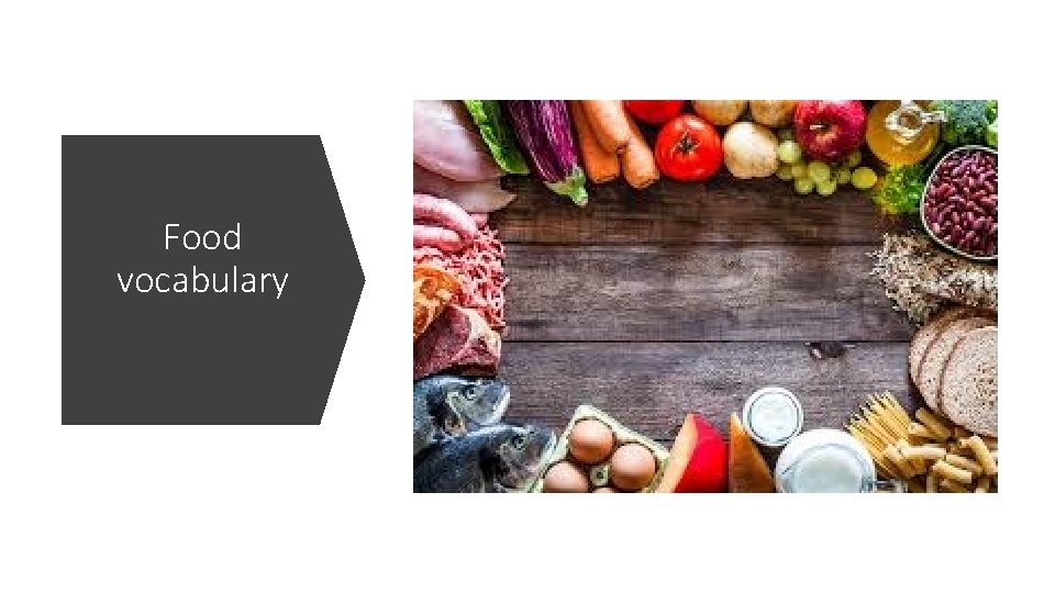 Food vocabulary What does it taste like Match