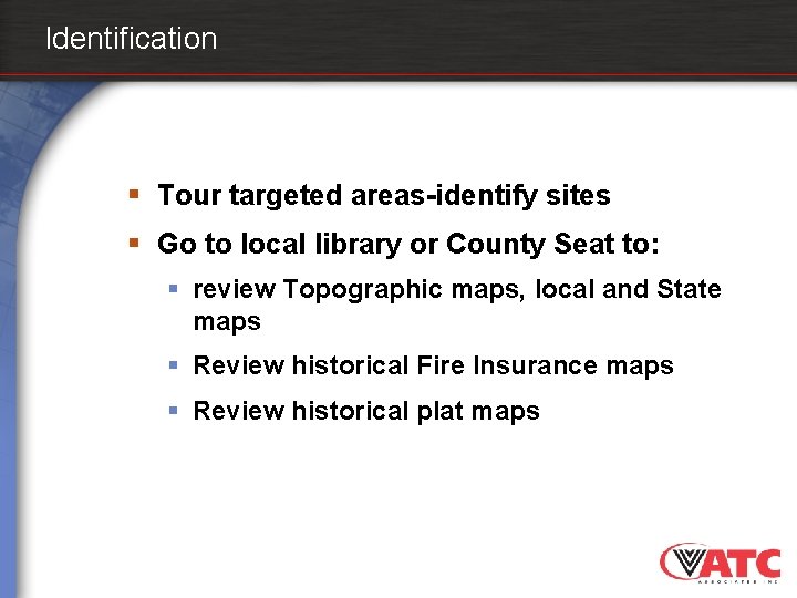 BROWNFIELDS HOW TO IDENTIFY INVENTORY AND PRIORITIZE Prepared
