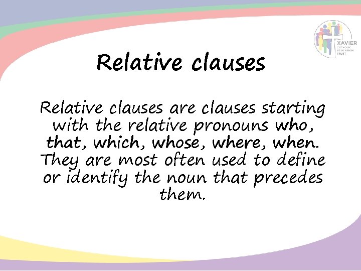 Year 5 SPAG Relative Clauses NCLO Using relative