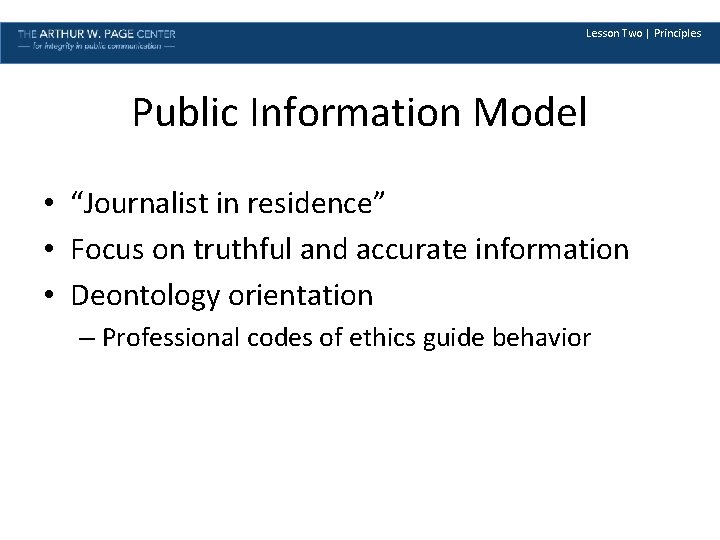 Reaching Ethical Maturity The Ethical Development of Public