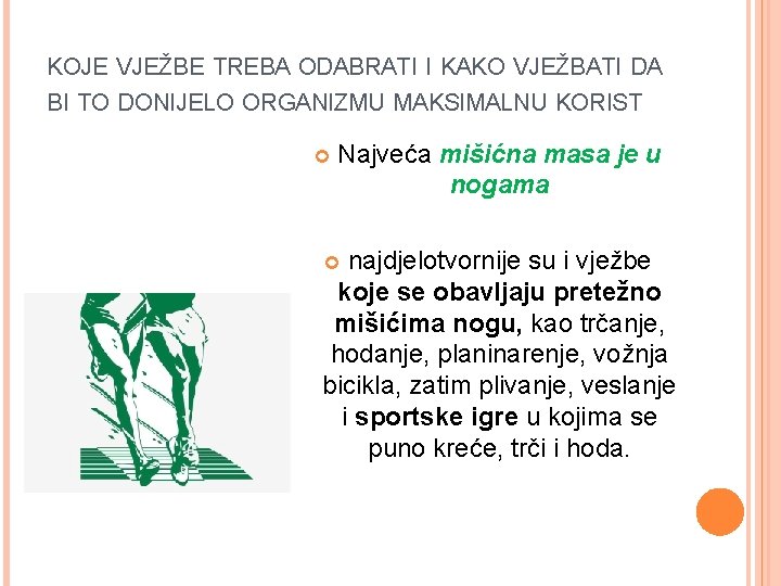 TJELESNO VJEBANJE JASNA LULI DRENJAK KAKVO VJEBANJE NAJBOLJE