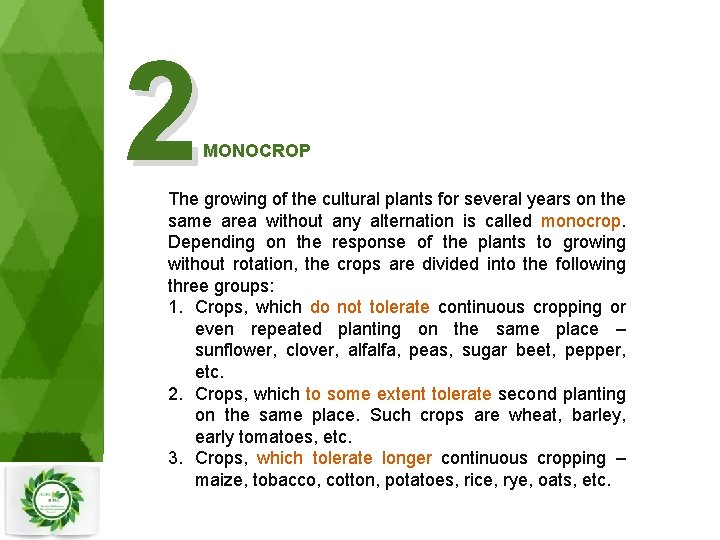 Showeet com CROP ROTATIONS SUBJECT MATTER CLASSIFICATION ORGANIZING