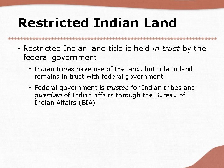 Business Management Curriculum Module 5 2 American Indian