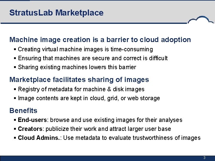 Appliance Management Stratus Lab Tutorial Orsay France 28