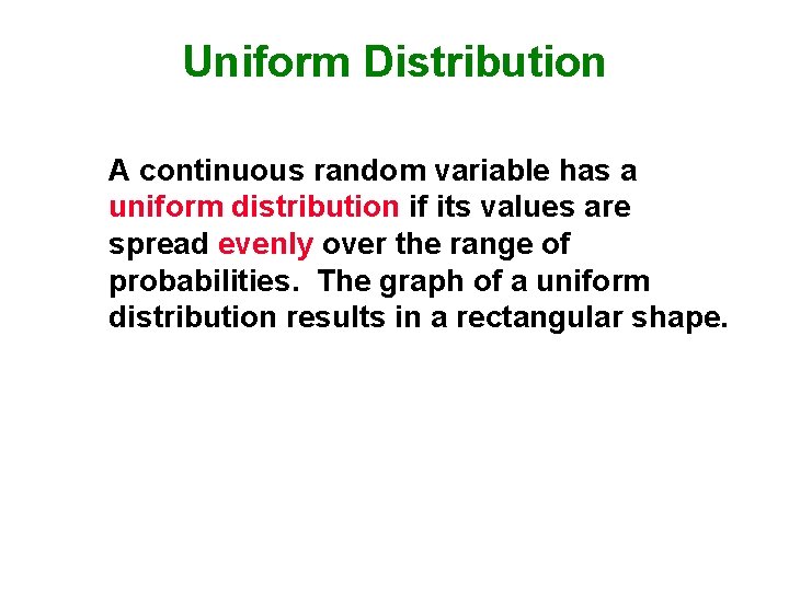 6 2 Key Concept The Standard Normal Distribution