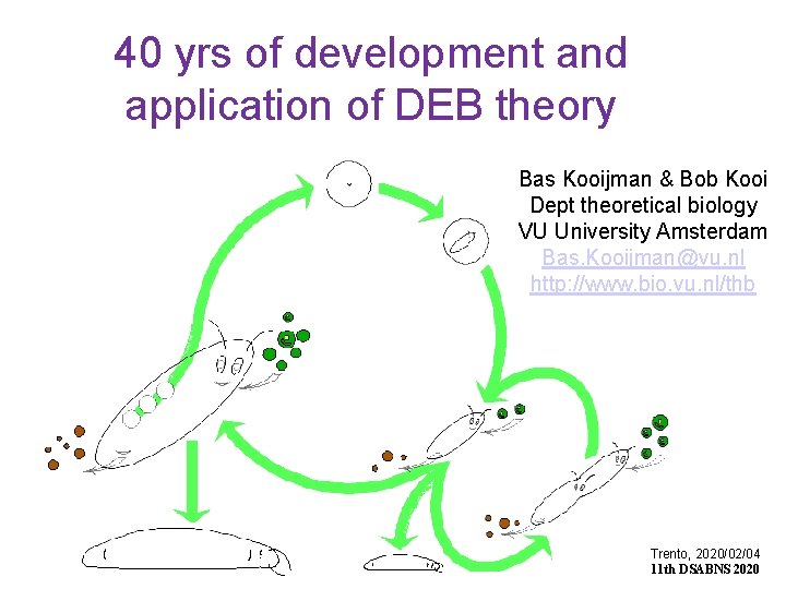 40 yrs of development and application of DEB