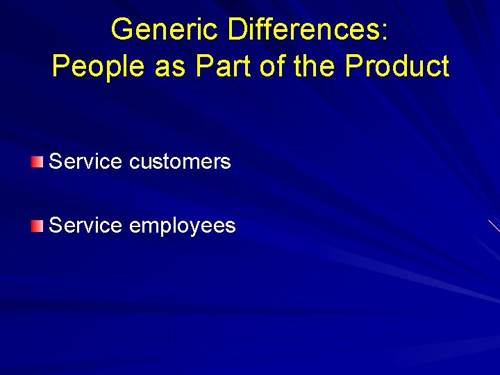 SERVICE MARKETING Lucie Kaovsk Brno University of Technology