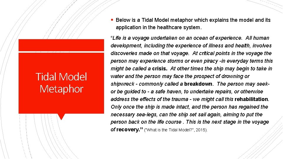 Connecting Nursing Theory to Practice How can I