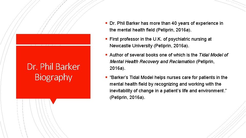 Connecting Nursing Theory to Practice How can I