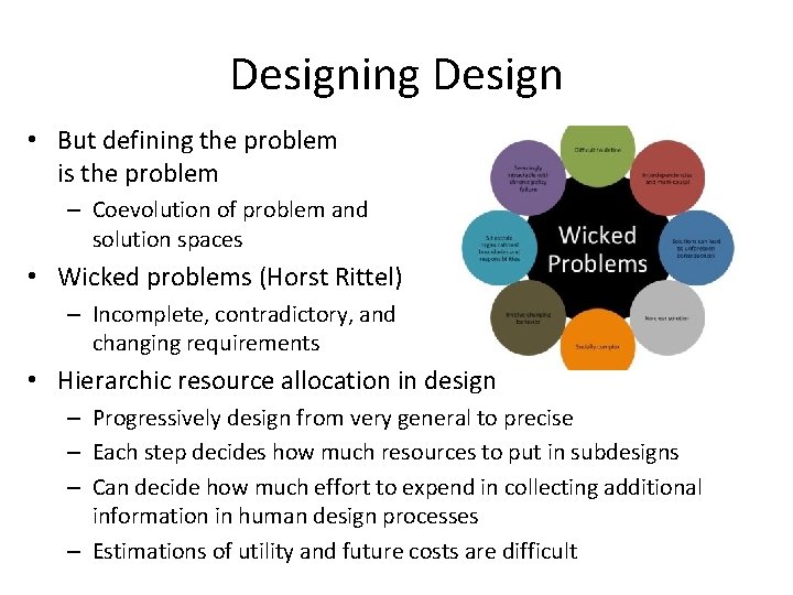 The Science of Design What is Design Science