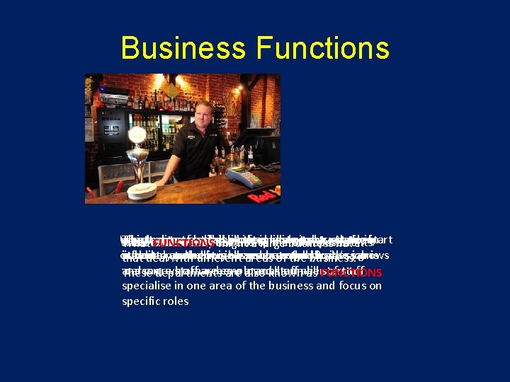 Business Functions IB Business and Management Recap Questions
