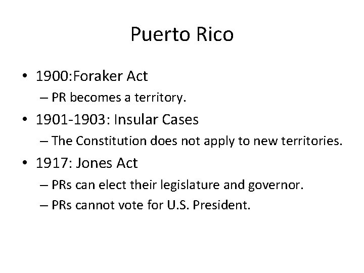 March 11 2014 Aim How did American imperialism