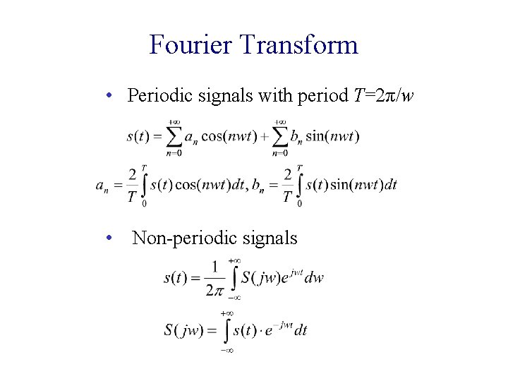 The Physical Layer The Theoretical Basis for Data