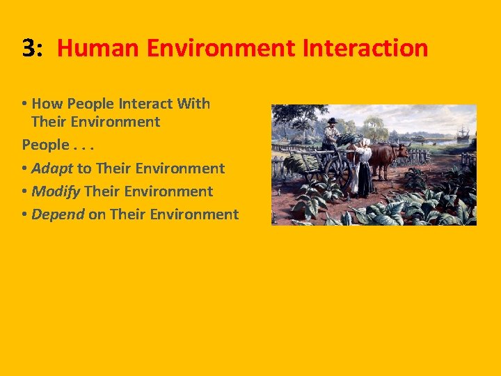 Five Themes of Geography EQ How does geography