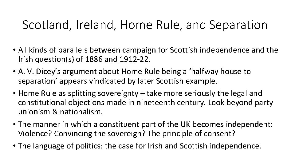 Doing Irish and British History in an Age