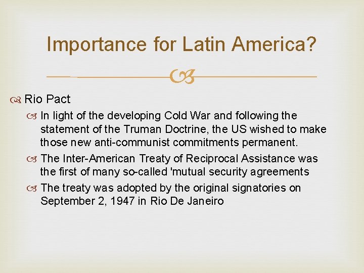 The New Look and Flexible Response There is