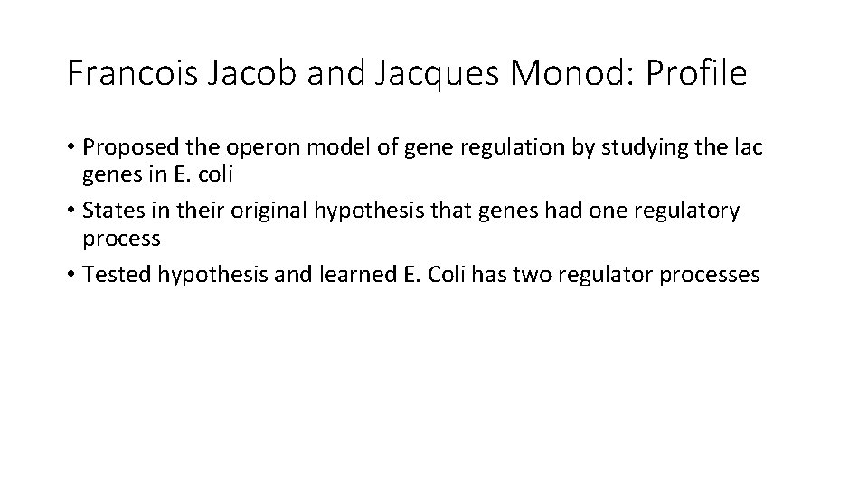 Protein Synthesis Lesson Objectives By the end of