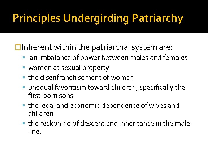 A Brief Biblical Historical Survey of the Subordination