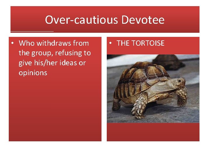 Psychometric Profiling Team Member Roles Behavior Not Conducive