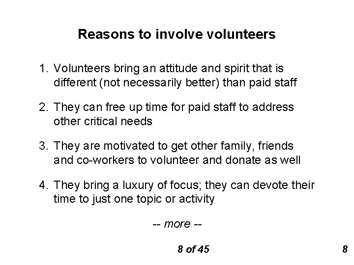 Involving Volunteers Essential for Community Technology Initiatives Unit